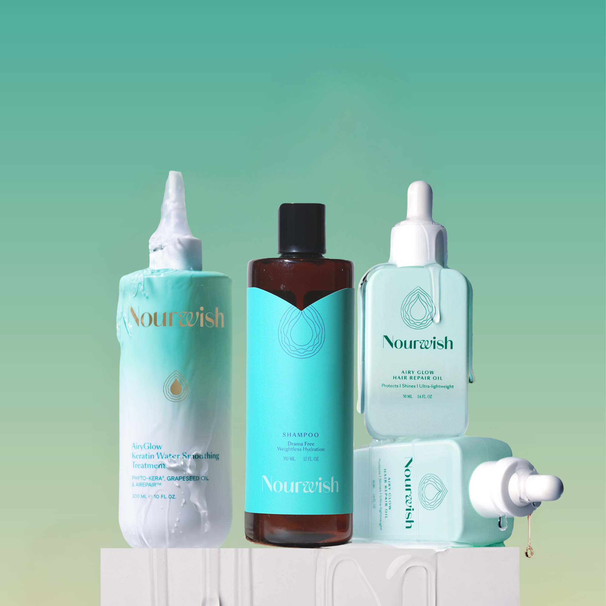 Airy Glow Collection | Hair & Scalp Treatment – nourwish®